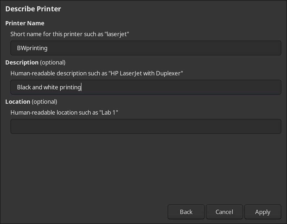 Setting up Printers - RHLUG Wiki